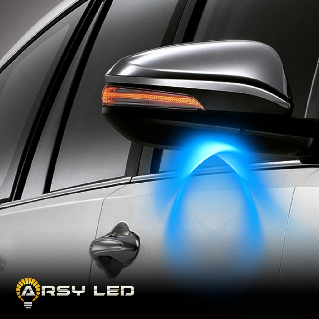 Jual Lampu Spion bawah Welcome light LED Toyota Innova reborn Fortuner ...