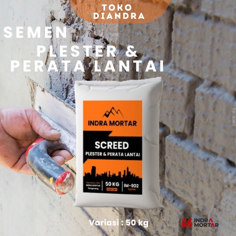Jual Semen Instant Mortar | Semen Plester & Plester Lantai Berkualitas | Indra Mortar IM-902 ...