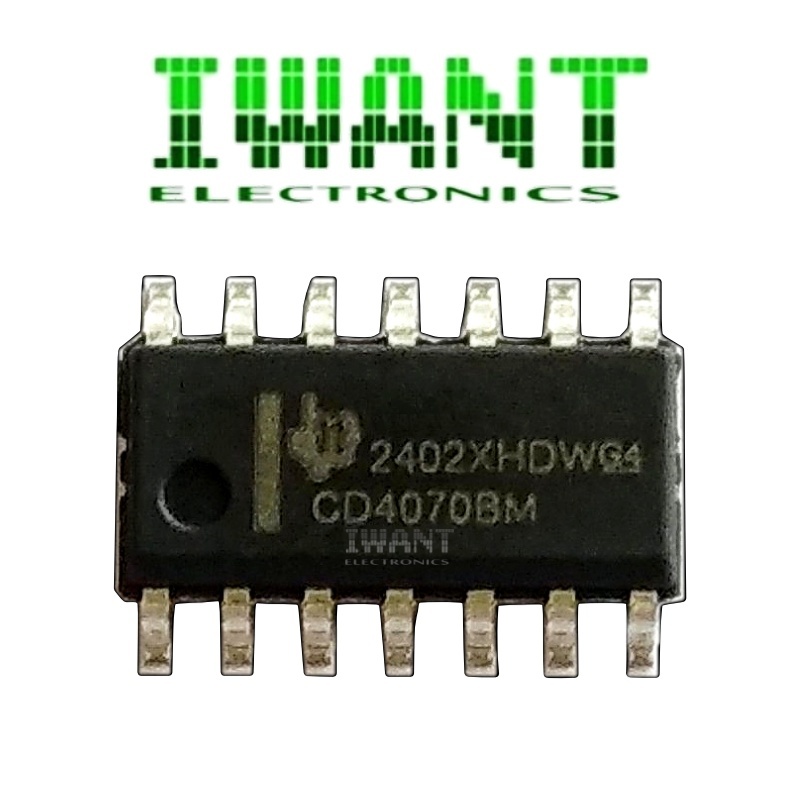 Jual 4070 SMD 4070BE 4070BM CD4070 IC CD4070BM TI | Shopee Indonesia