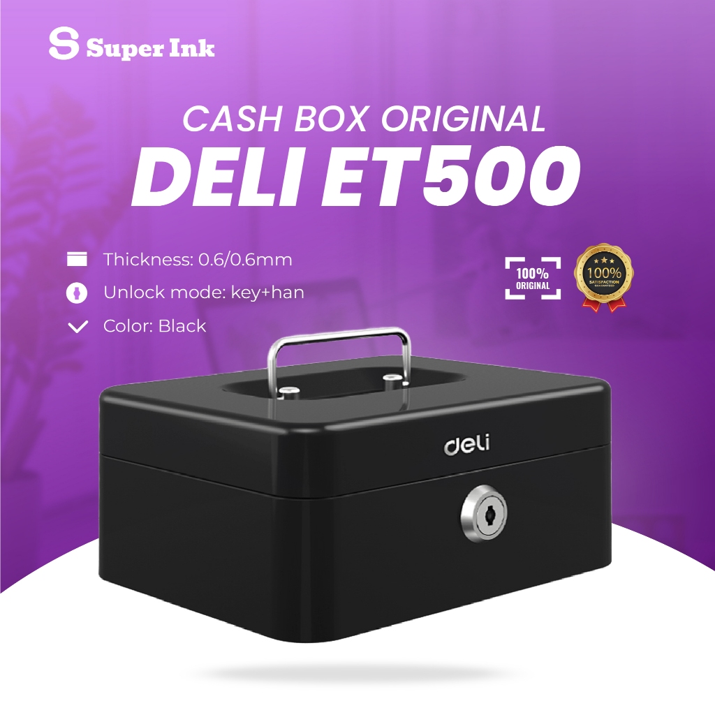 Jual Deli Brankas Uang / Kotak Uang Besi / Kotak Emas / Cash Box ...