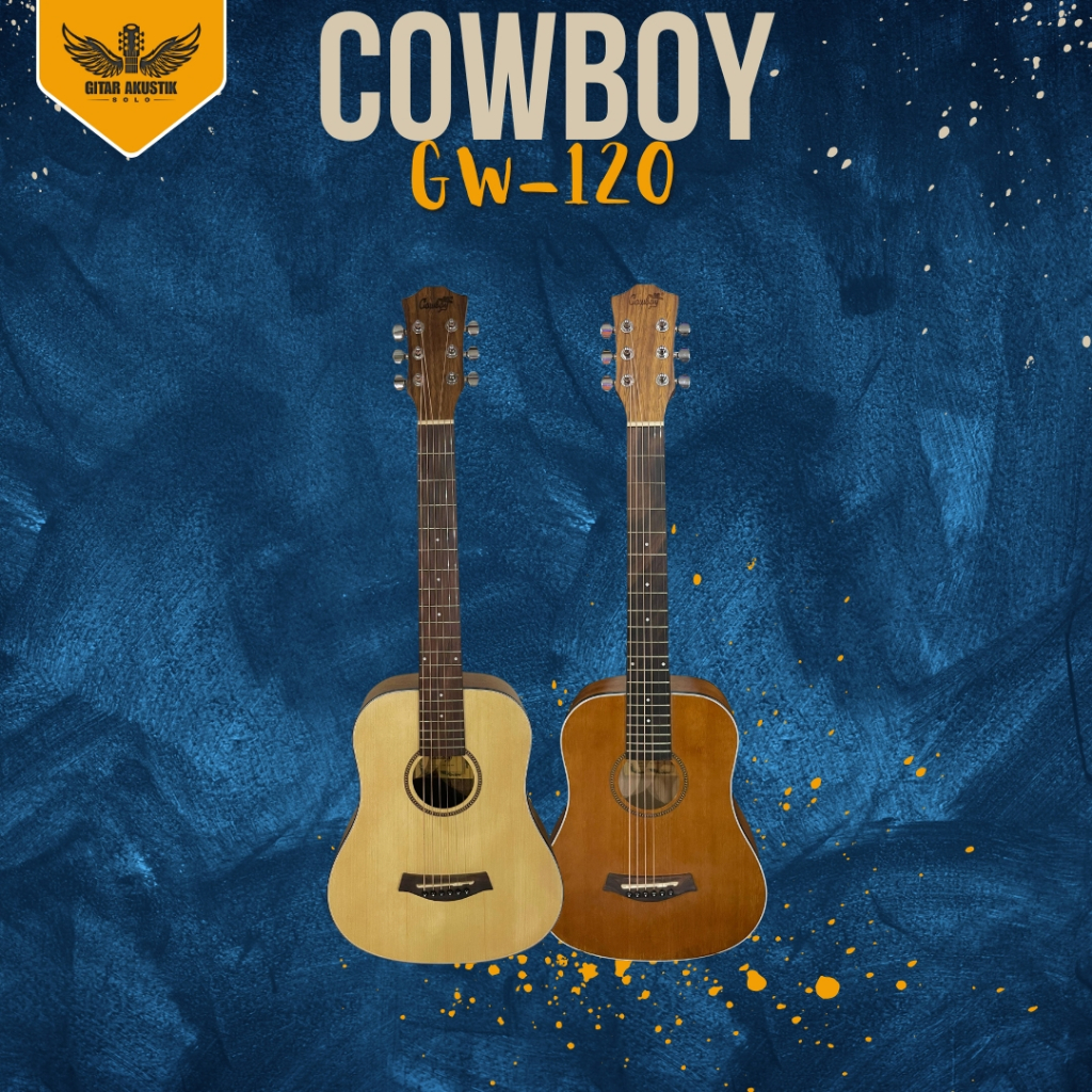Jual Gitar Cowboy GW-120 Original / Gitar Akustik Cowboy Senar String ...