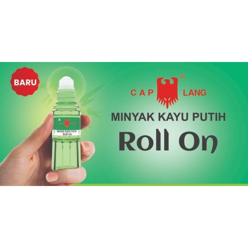 Jual Minyak kayu putih Roll On 15ml Cap Lang | Shopee Indonesia