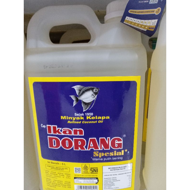 Jual ikan dorang minyak kelapa 5l | Shopee Indonesia