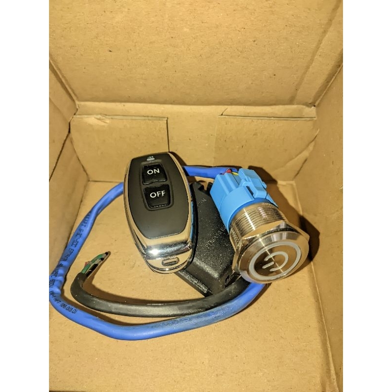 Jual Remot model Keyless universal cb gl mp tiger supra grand ninja rx ...