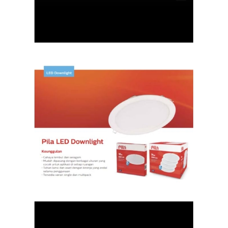 Jual LAMPU DOWNLIGHT PILA 10W & 14W PAKET BELI 3 GRATIS 1 GARANSI ...
