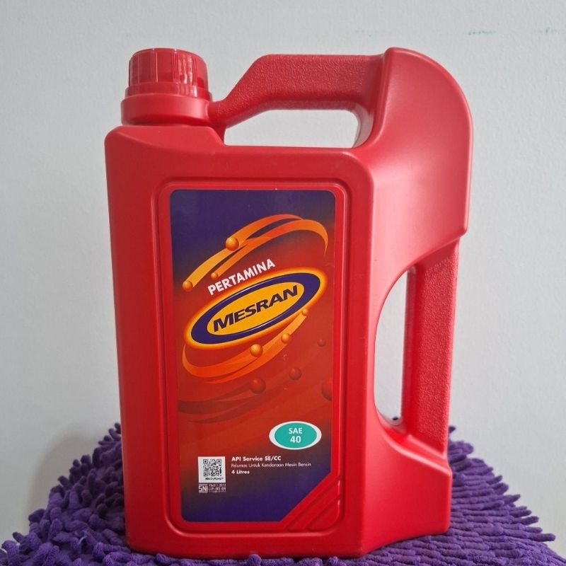 Jual oli mesin MESRAN SAE40 4L | Shopee Indonesia
