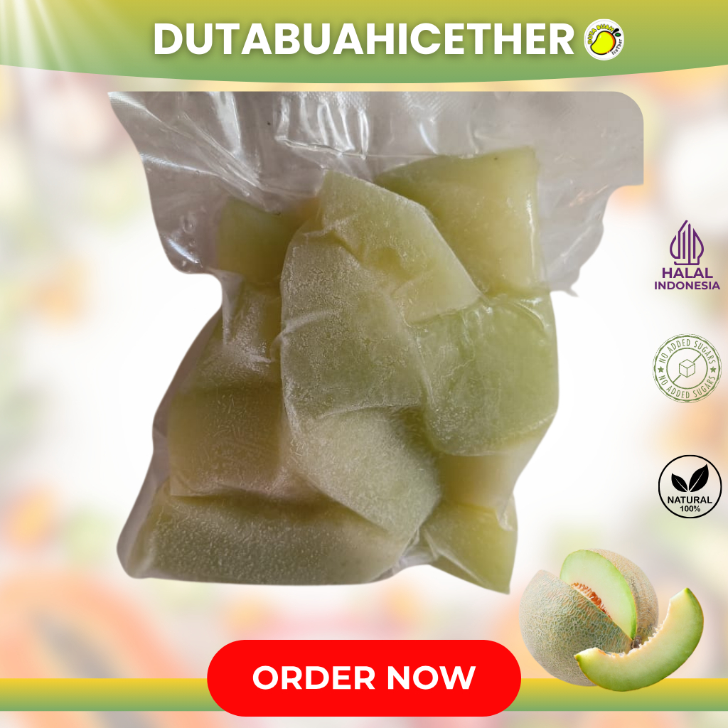 Jual Melon Frozen Fruit 500g – Buah Beku Segar Siap Konsumsi untuk ...