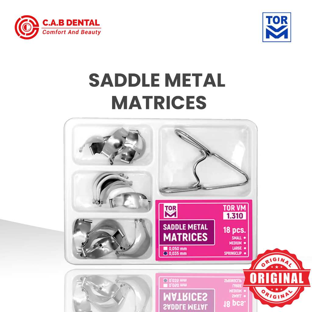 Jual Tor Metal Saddle Contoured Kit / Saddle Matrix Contoured / Matriks ...