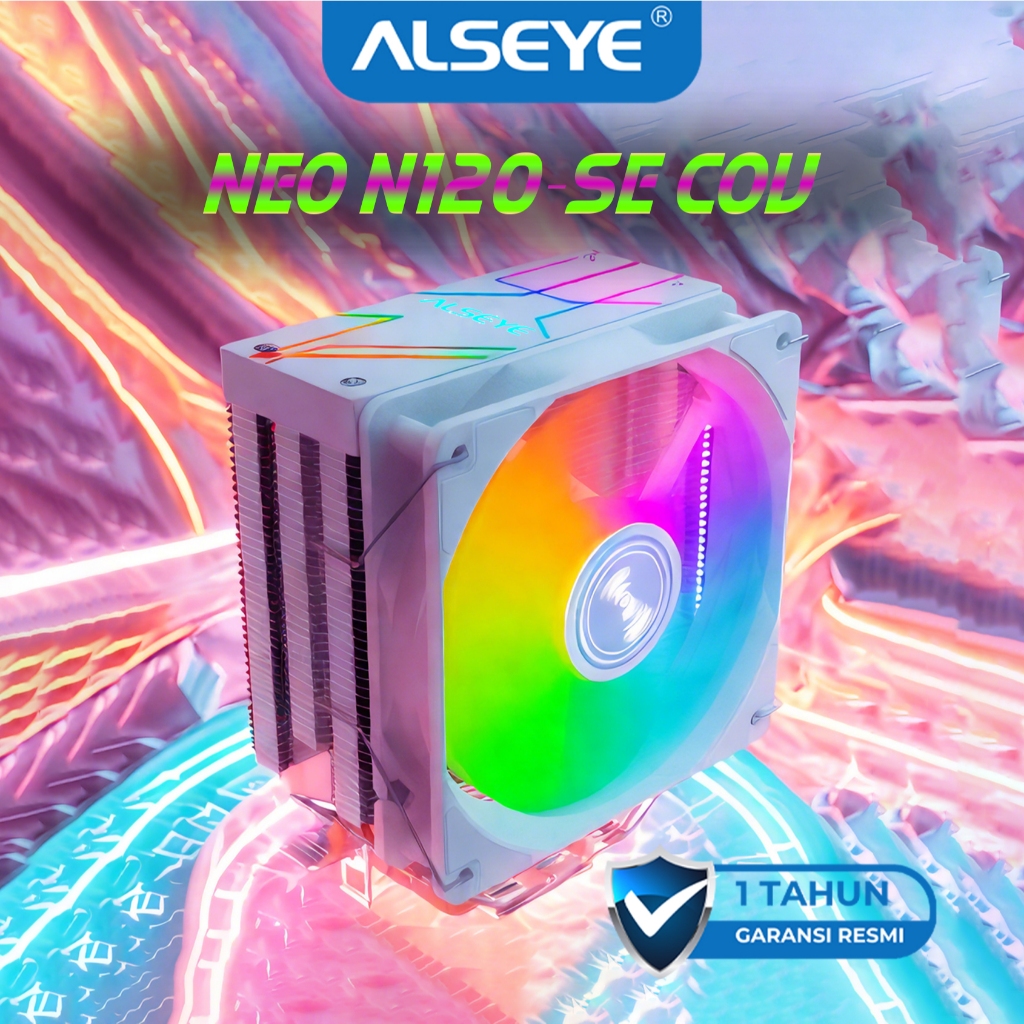 Jual Alseye Fan Processor Intel AMD CPU Cooler Neo N120-SE With Cover ...