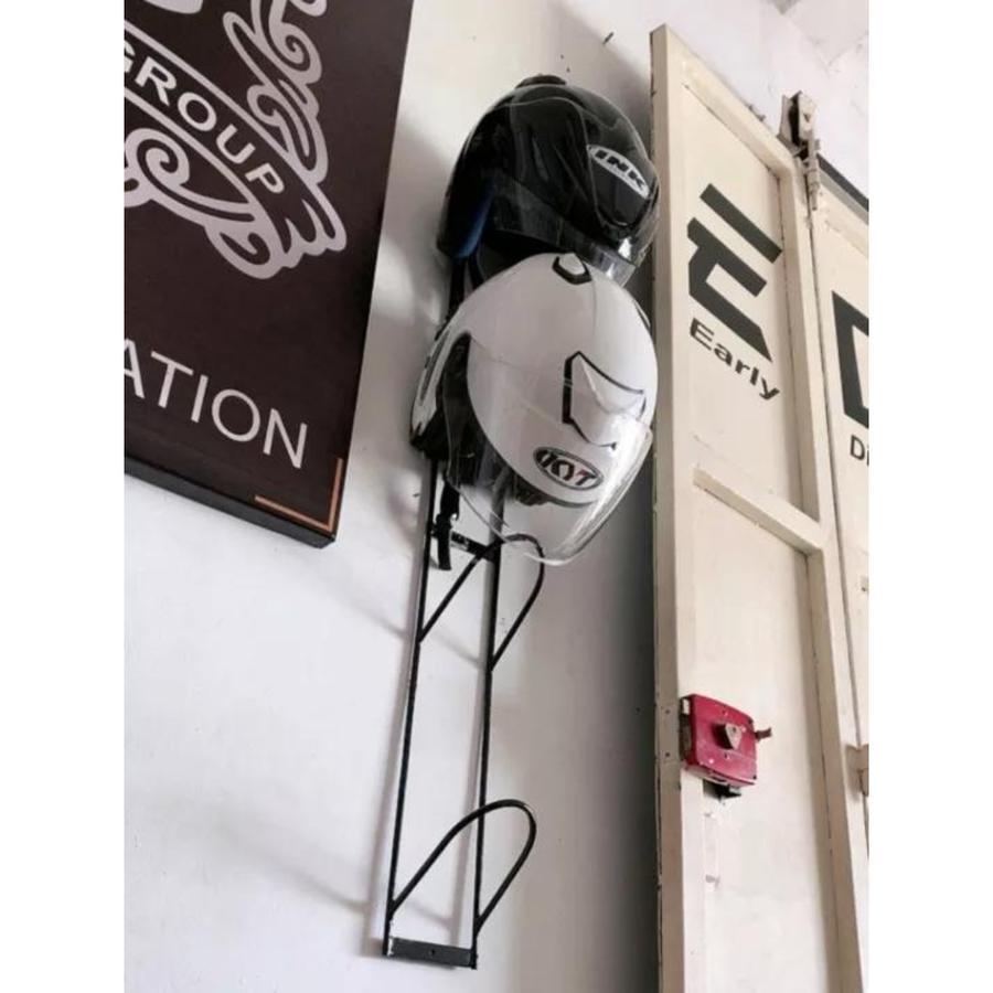 Jual Rak helm/gantungan helm dinding 50cm sd 110cm - SUSUN 3 UKURAN ...