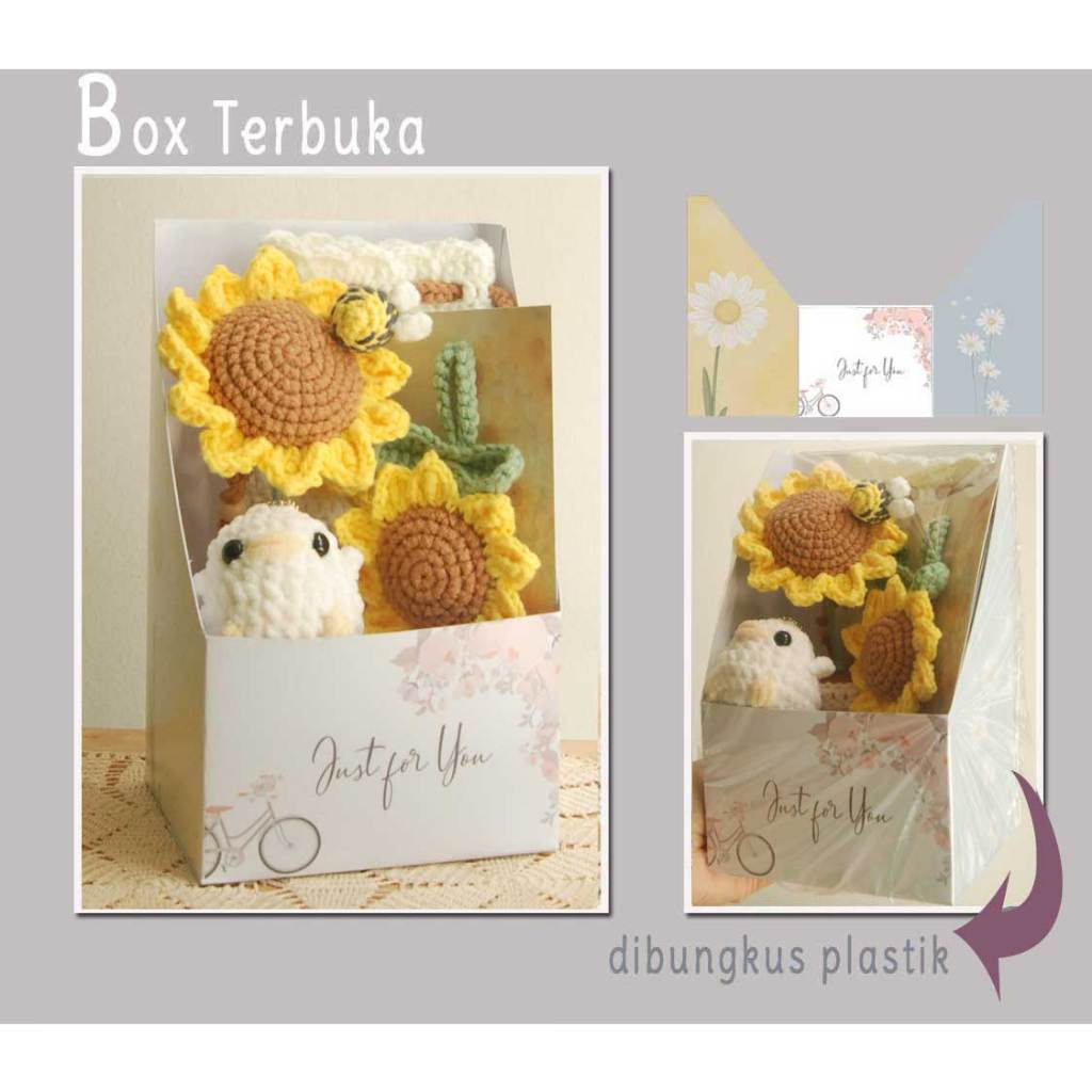 Jual [Box saja] Box Terbuka Flower Box | Box Hamper | | Shopee Indonesia