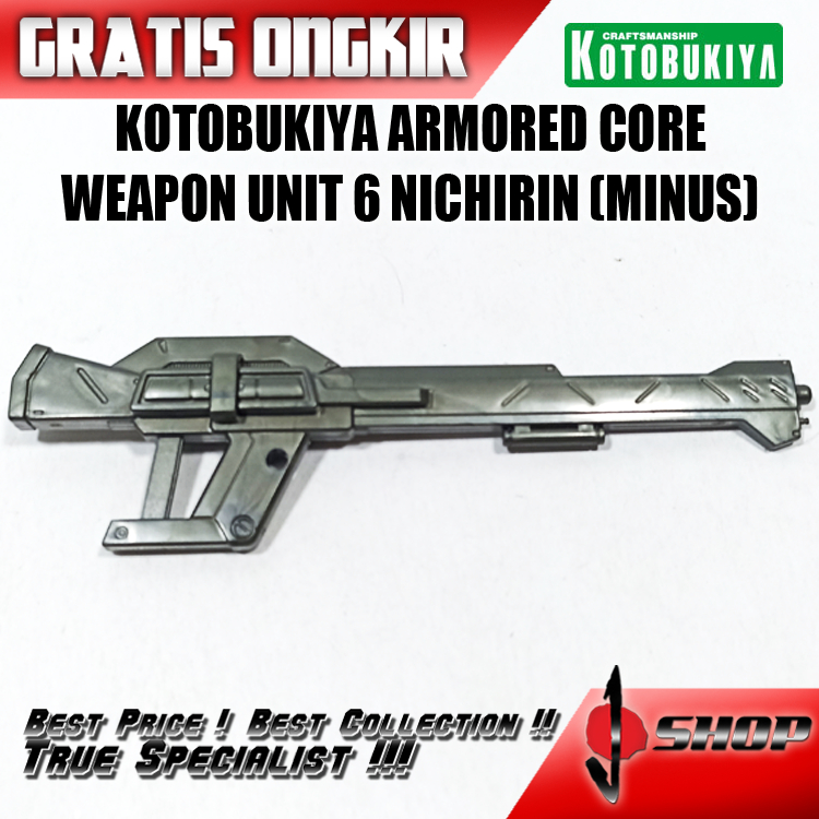 Jual KOTOBUKIYA ARMORED CORE WEAPON UNIT 6 NICHIRIN (MINUS) KOTO441 | Shopee Indonesia