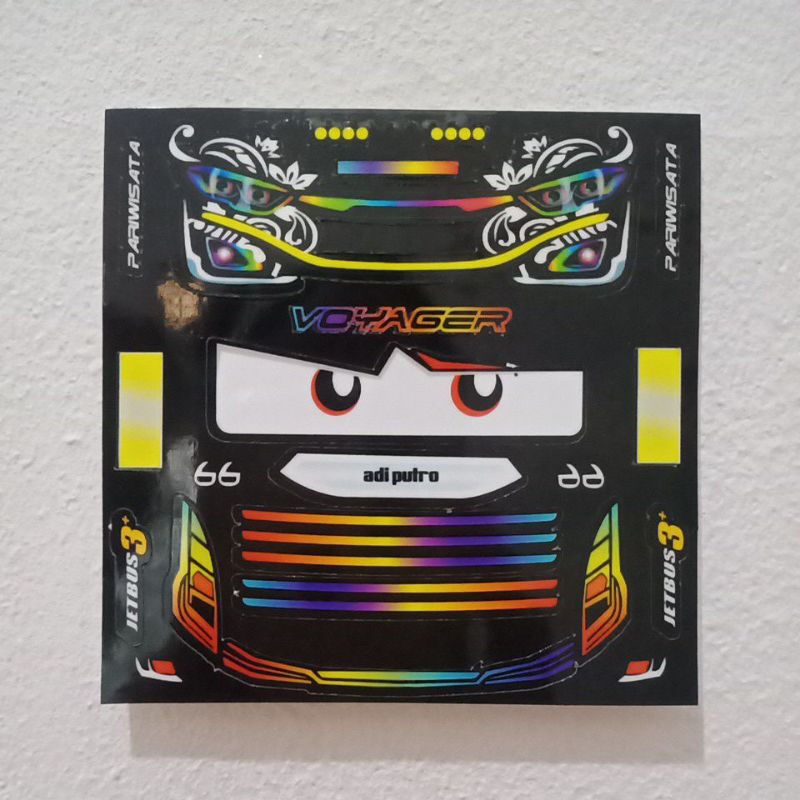 Jual sticker hadelamp rgb minatur jb3 dan jb5 | Shopee Indonesia