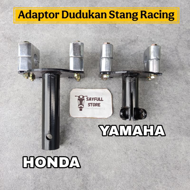 Jual Adaptor Stang Racing Dudukan Stang Matic Bebek Universal Honda ...