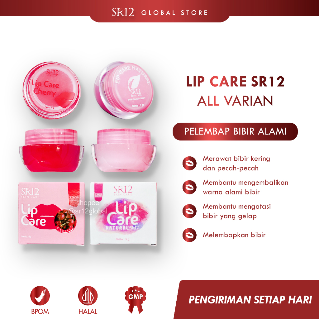 Jual SR12 - Lip Care All Varian | Shopee Indonesia