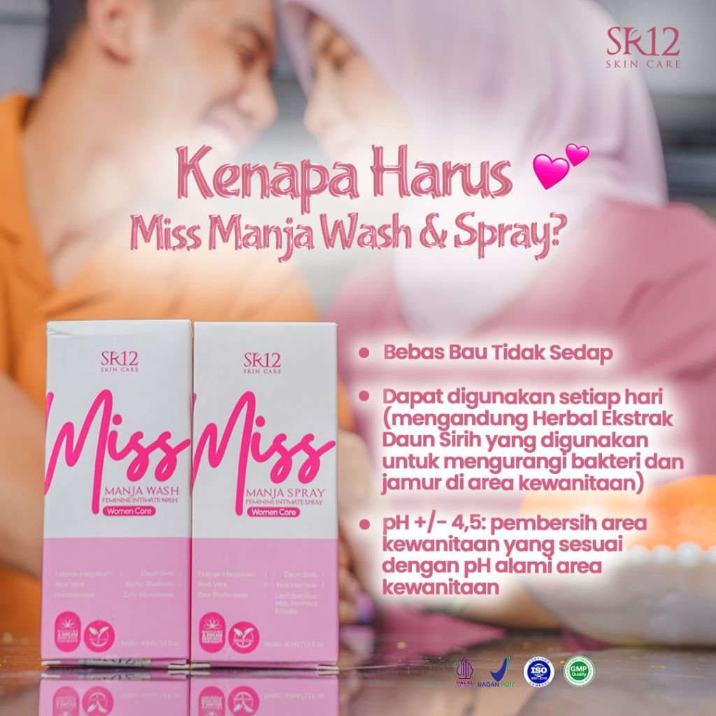 Jual Miss Manja SR12 Sabun Pembersih Kewanitaan Mengurangi Keputihan ...