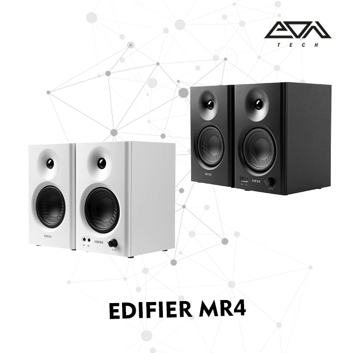 Jual Edifier MR4 - 2.0 Speaker Active Monitoring Bookshelf (Black/White ...