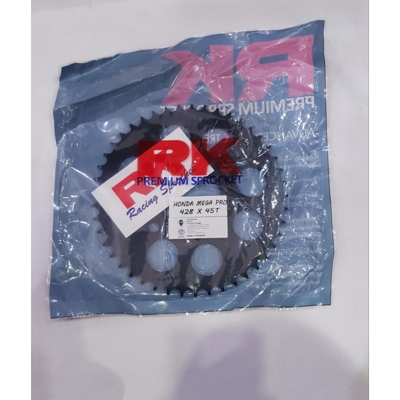 Jual PROMO/GEAR BELAKANG RK 428 MEGAPRO,CBR150,CB150R,VERZA,SONIC,SUPRA GTR,GL | Shopee Indonesia