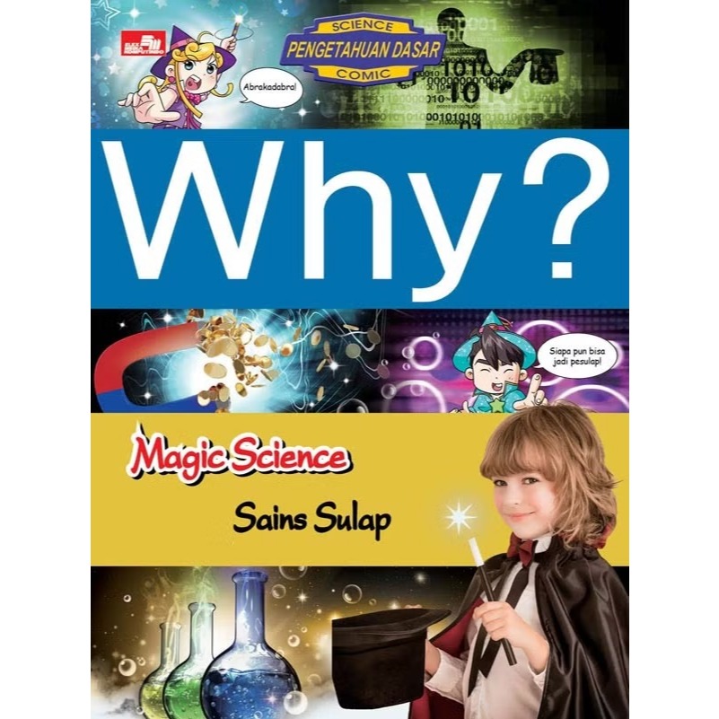 Jual BUKU KOMIK WHY? MAGIC SCIENCE - SAINS SULAP | Shopee Indonesia
