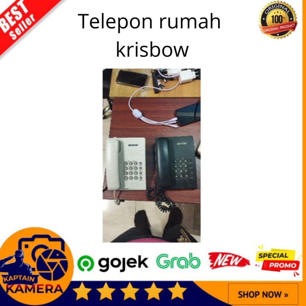 Jual Telepon rumah krisbow | Shopee Indonesia