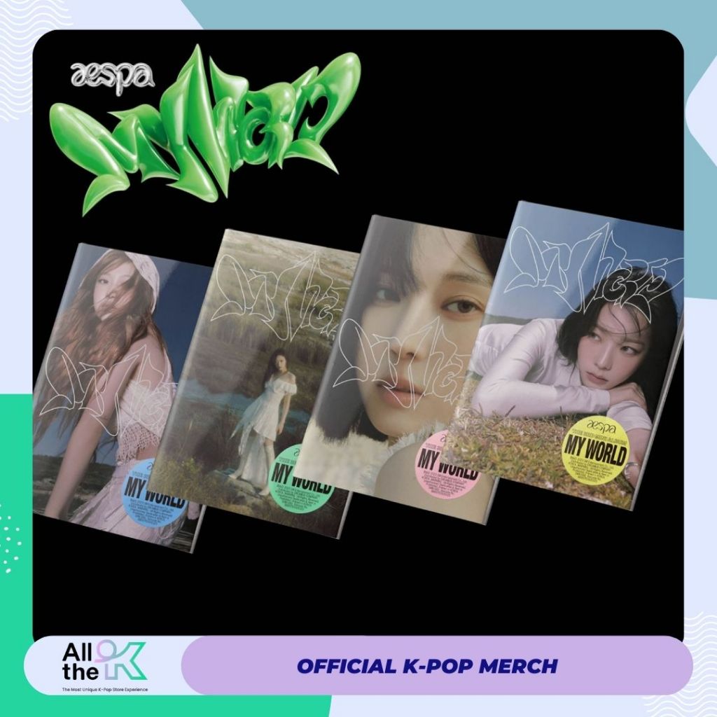 Jual (PRE ORDER) AESPA 3rd Mini Album My World Intro Ver - Official Kpop Album | Shopee Indonesia