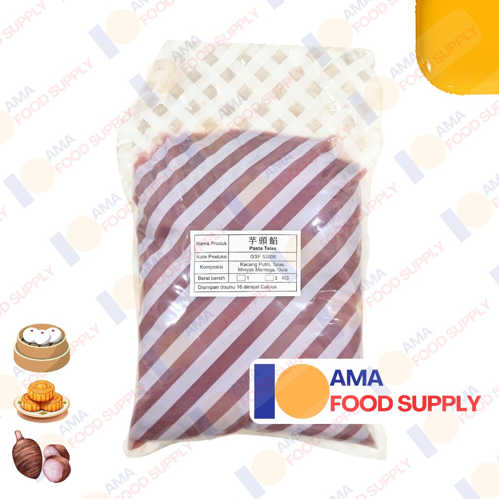 Jual Pasta Talas 1kg / Isian Roti Talas / Talas Bread Filling | Shopee ...