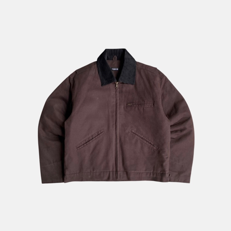 Jual Timbre Work Jacket Quilted Dark Brown | Shopee Indonesia