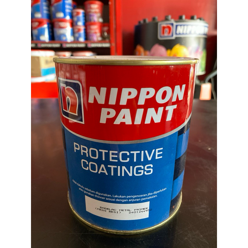 Jual Cat Meni Besi Nippon Paint Bodelac Metal Primer 1kg | Shopee Indonesia