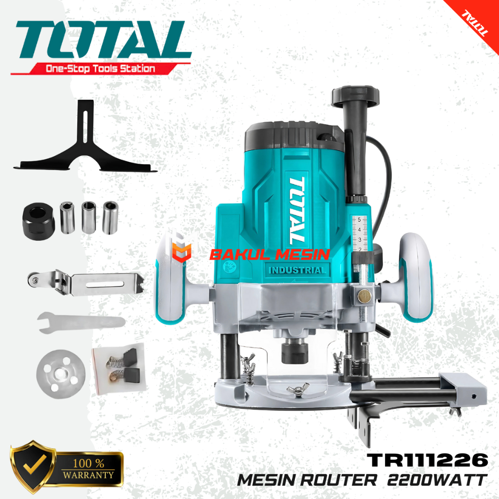 Jual TOTAL TR111226 Mesin Profil Besar Mesin Router TR 111226 | Shopee ...