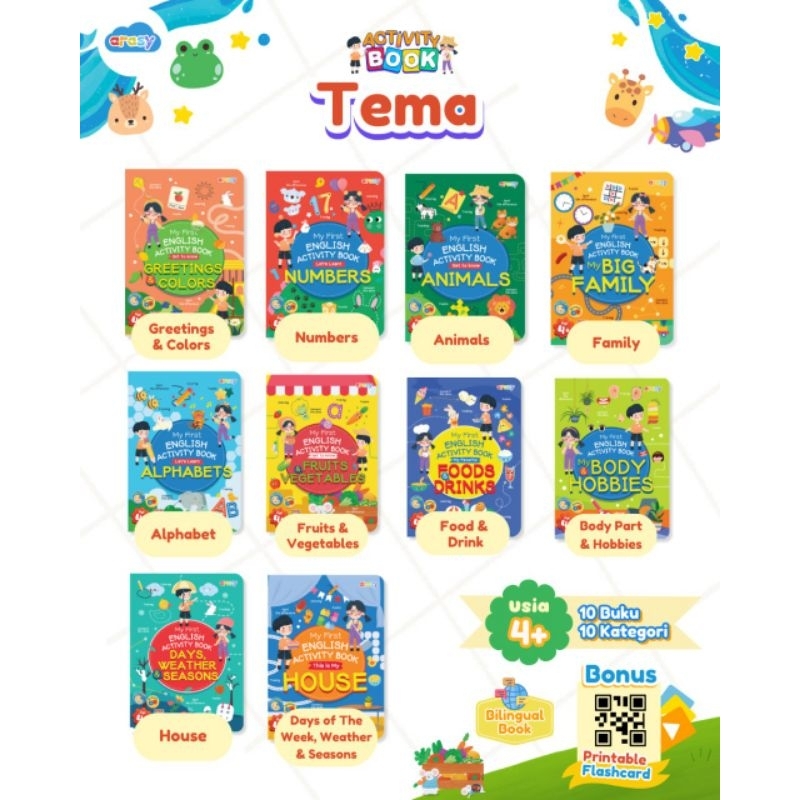 Jual PRE ORDER MY First English Activity Book. CPB | Shopee Indonesia