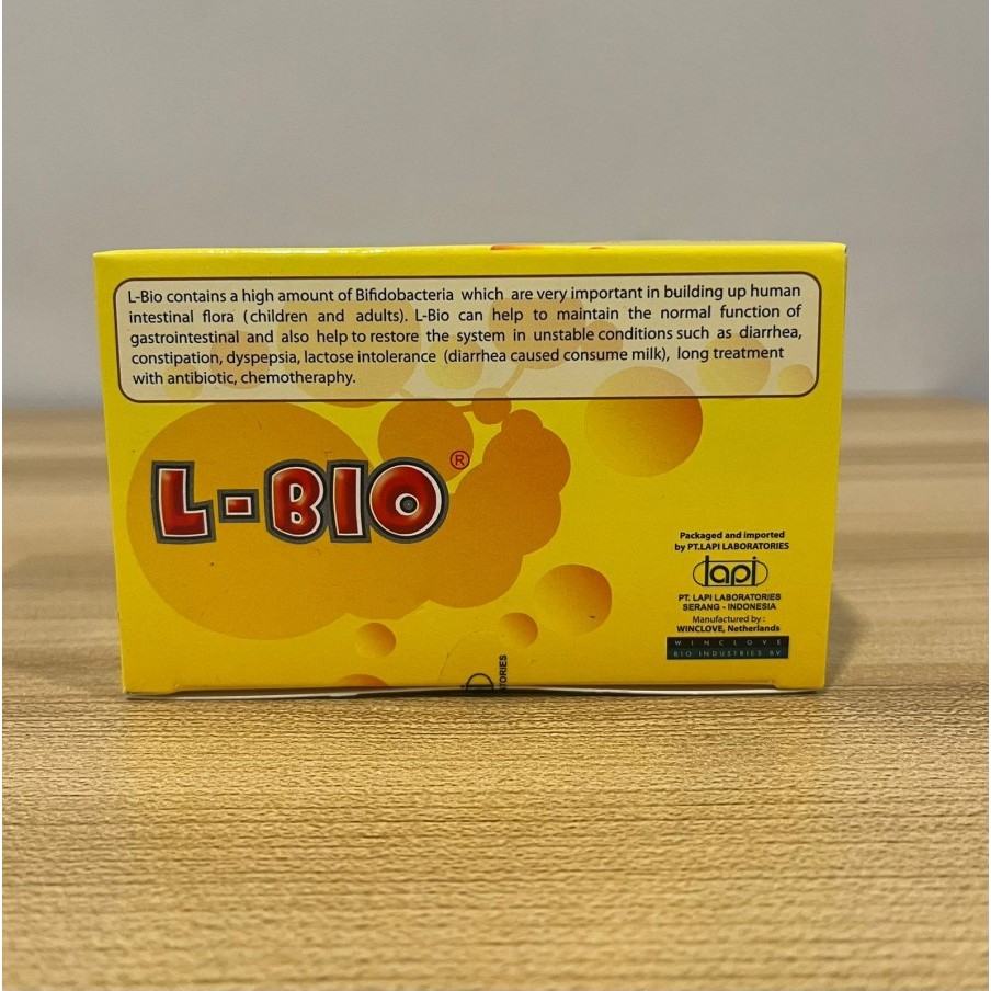 Jual L-Bio Sachet 30 sachet @ 1gr | Shopee Indonesia