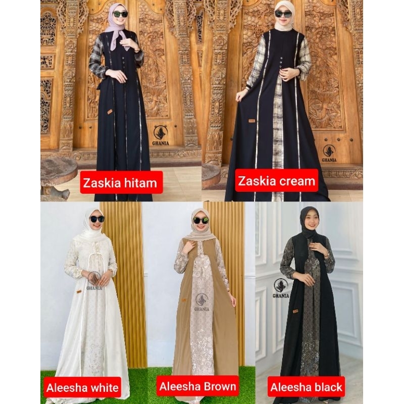 Jual GHANIA TERBARU / GHANIA ORIGINAL / DRESS VIRAL / GAMIS LEBARAN ...