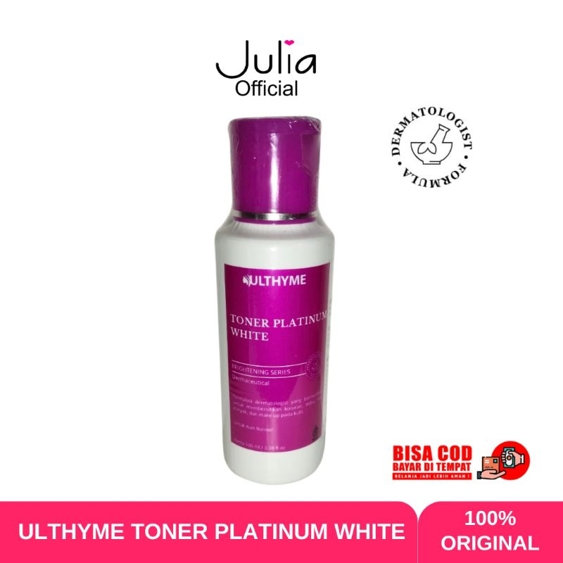 Jual Ulthyme Toner Platinum White Series Luxury Toner | Shopee Indonesia