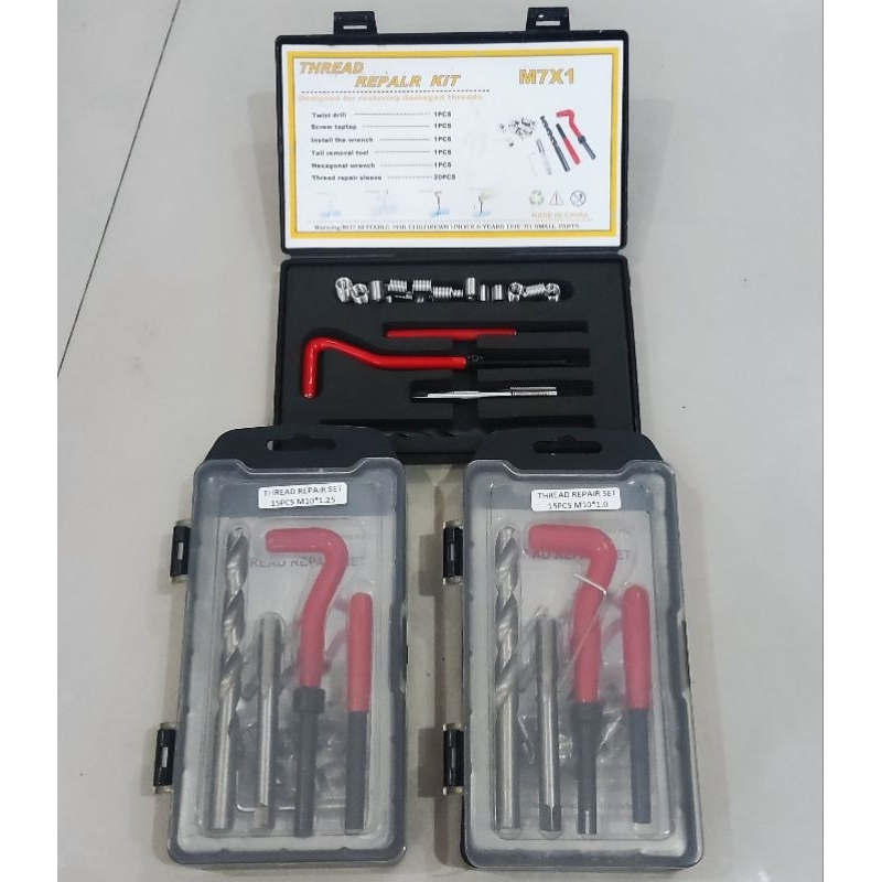 Jual TAP RECOIL SET M7*1/M10*1/M10*1.25/M12*1.25/M12*1.5 | Shopee Indonesia