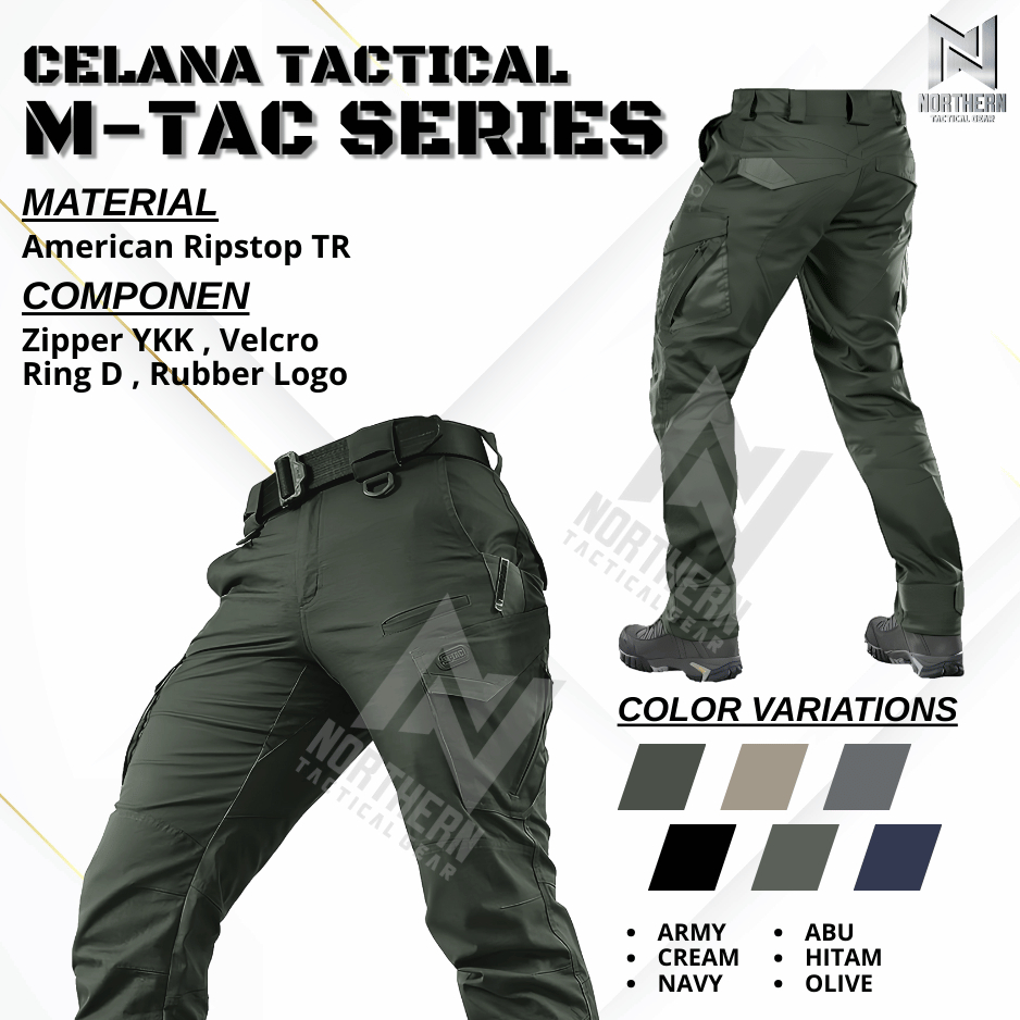 Jual Celana Cargo Tactical Mtac Panjang Pria Bahan American Ripstop TR High Quality Blackhawak ...