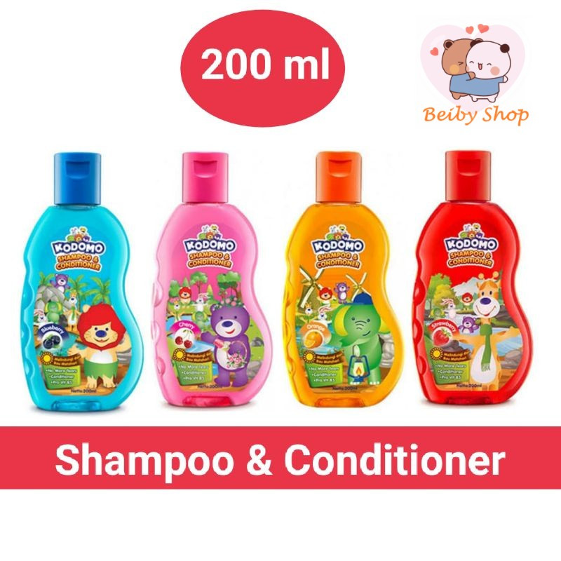 Jual Shampoo Dan Conditioner Anak-anak KODOMO 200ml Sabun Cuci Rambut ...