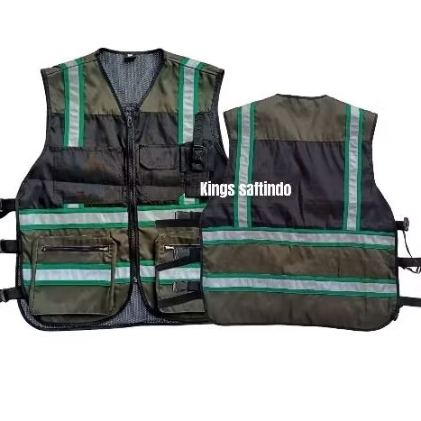 Jual ROMPI SAFETY KOMBINASI / SAFETY VEST CUSTOM / ROMPI PROYEK /ROMPI ...