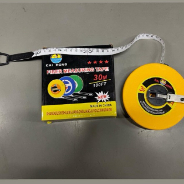 Jual Meteran BULAT 30meter kain meteran gulung kain bulat 30meter tanah ...