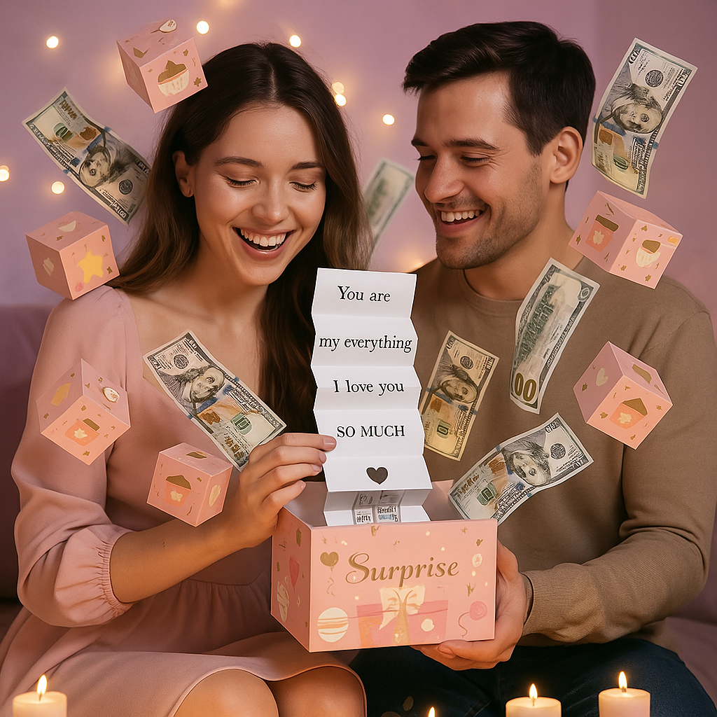 Jual Boom Gift Surprise Box – Kado Ulang Tahun Pacar / Hampers Romantis ...