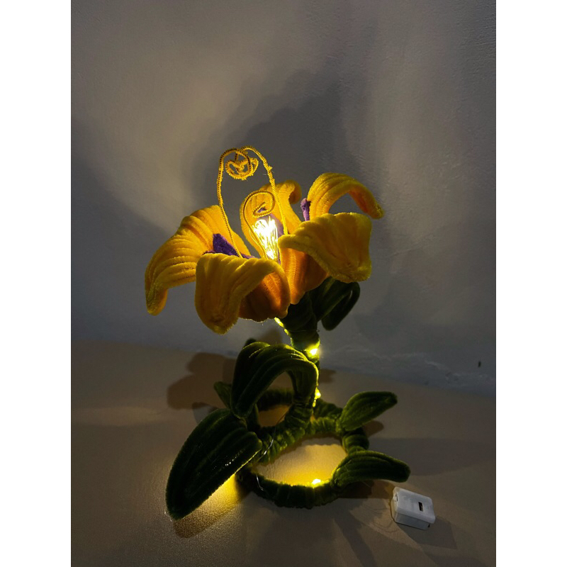 Jual Lampu Bunga Rapunzel/Tangled/Sundrop Lily/ Lampu Aesthetic/Lampu ...