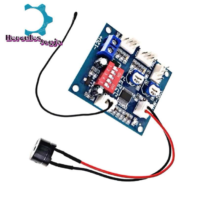Jual Modul PWM Pengatur Kecepatan Kipas Fan 4pin DC-12V dengan Sensor Suhu | Shopee Indonesia
