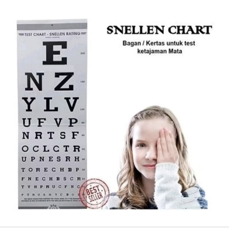 Jual TM Snellen Chart/ Tes Mata | Shopee Indonesia