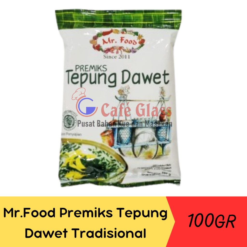 Jual Mr.Food Premiks Tepung Dawet Traditional / Tepung Cendol 100Gr ...