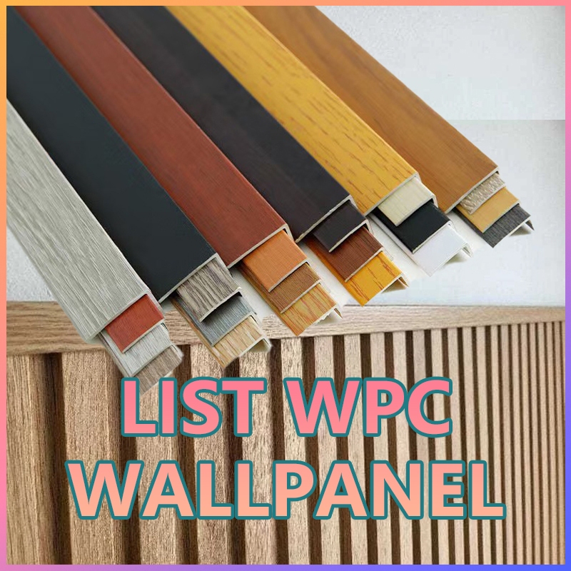 Jual Trim panel dinding WPC setiap trim panel dinding bahan PVC /Garis ...