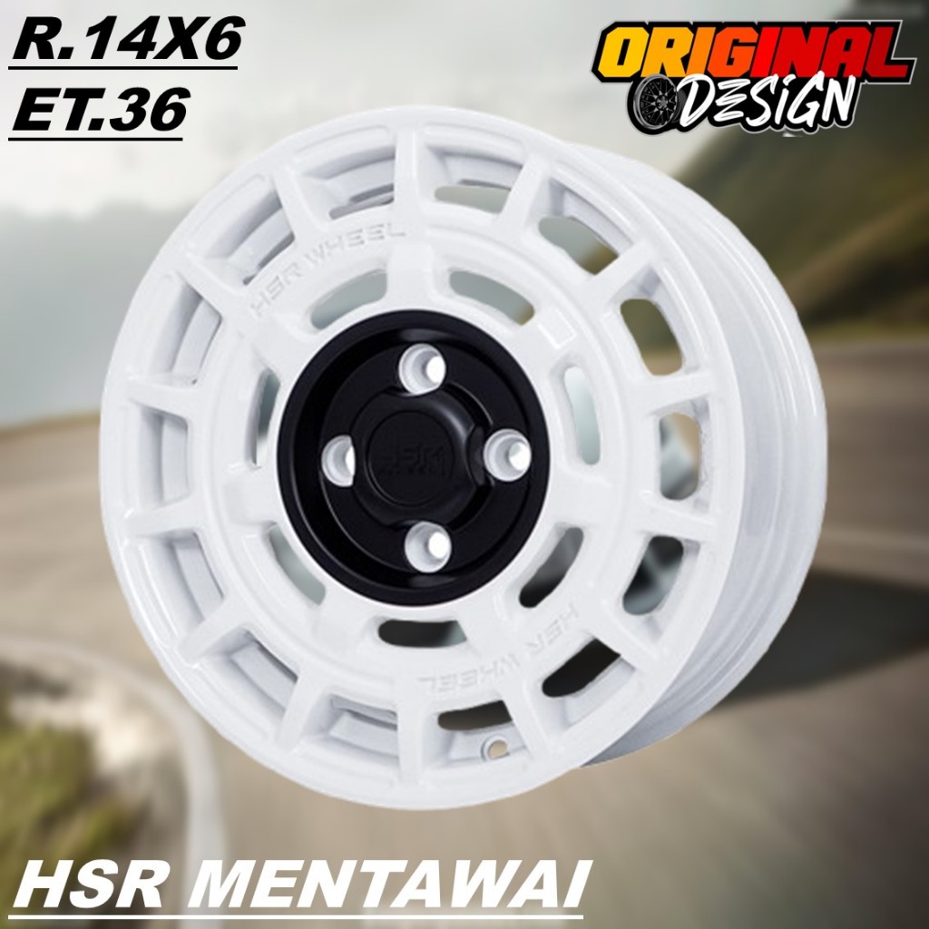 Jual Velg Racing Ring 14 Mobil Sirion, Xenia, Sigra, Airev, Lubang Baut ...