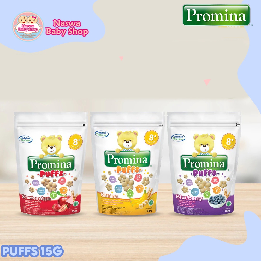 Jual Promina Puffs Snack Bayi 15g | Shopee Indonesia