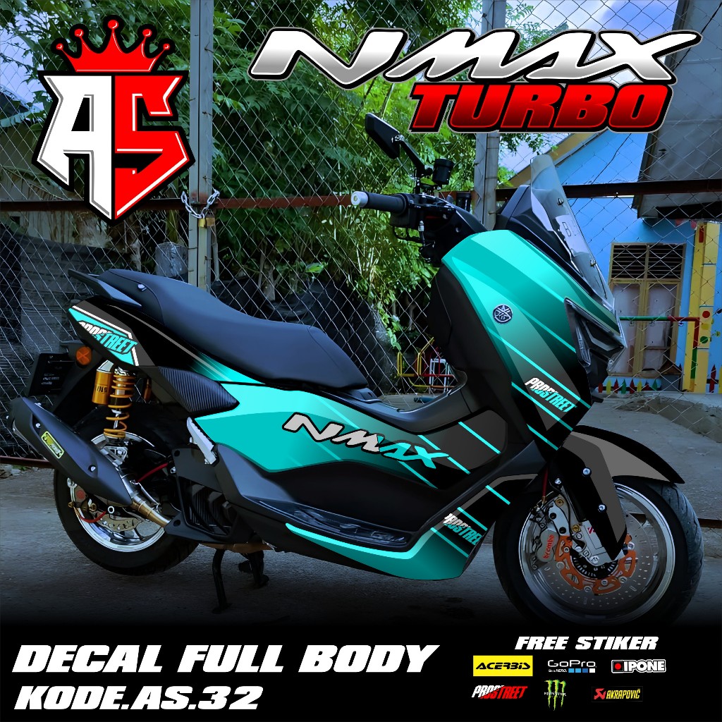 Jual COD Decal Sticker Yamaha Nmax TURBO NEO 155 2024 2025 Stiker Decal ...