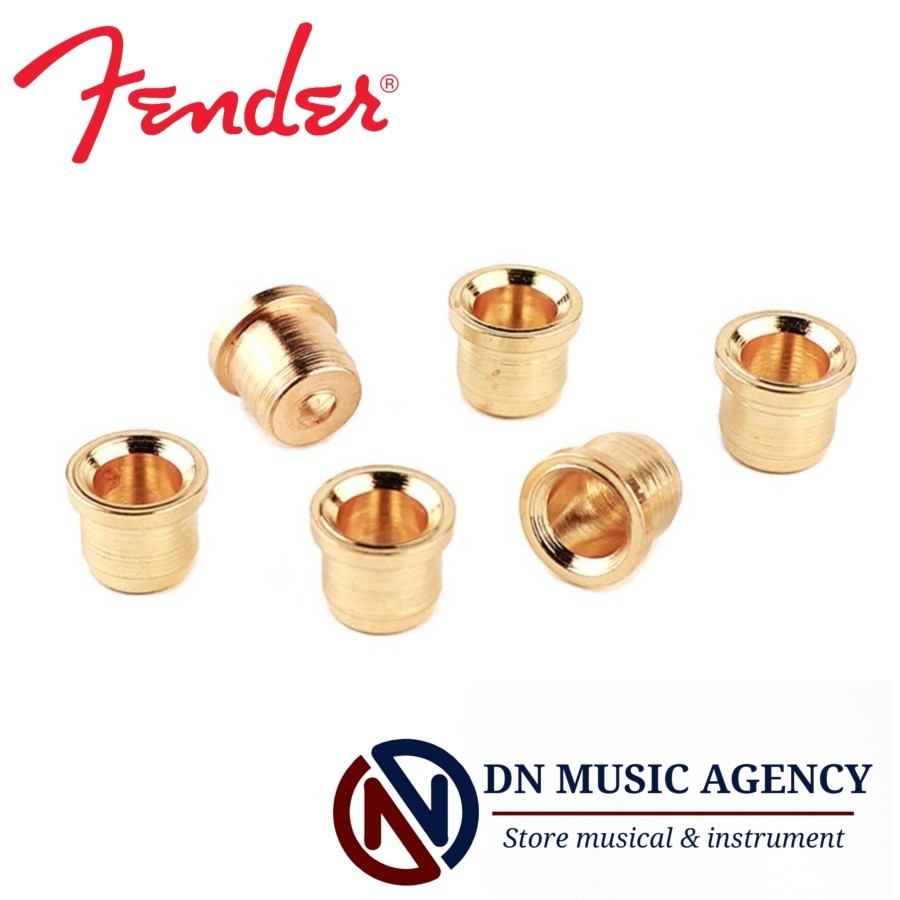 Jual string ferrules fender telecaster gold original string ferul gitar ...