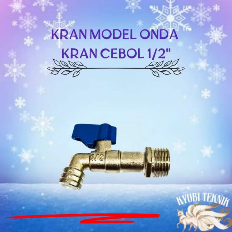 Jual Kran Cebol / Kran Model Onda BC 1/2 inch | Shopee Indonesia