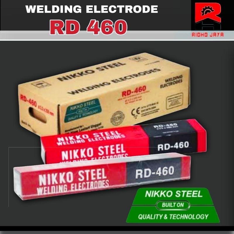 Jual Kawat Las RD460 2mm NIKKO STEEL Elektroda RD 460 2 mm Welding ...